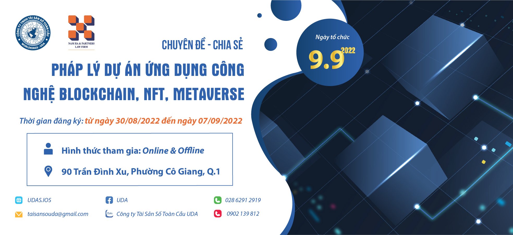 THÔNG BÁO CHUYÊN ĐỀ CHIA SẺ “PHÁP LÝ DỰ ÁN ỨNG DỤNG CÔNG NGHỆ ...